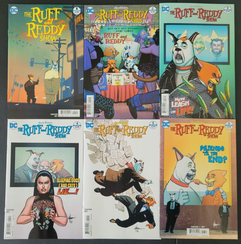 THE RUFF AND REDDY SHOW #1-6 (2017) DC COMICS FULL COMPLETE SET! HANNA ...