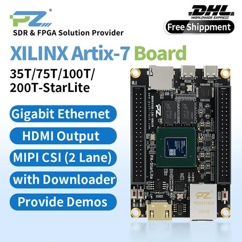 Puzhi FPGA Development Board Xilinx Artix-7 XC7A35T XC7A75T XC7A100T ...