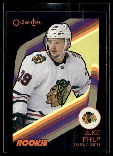 2023-24 O-Pee-Chee Black Luke Philp RC 079/100 Chicago Blackhawks #550 ...