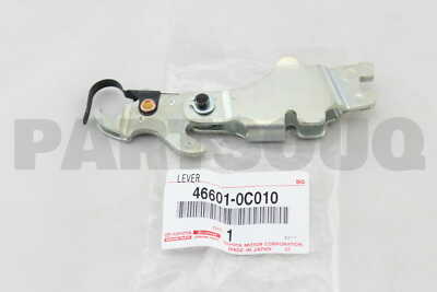 466010C010 Genuine Toyota LEVER SUB-ASSY, PARKING BRAKE SHOE, RH 46601 ...