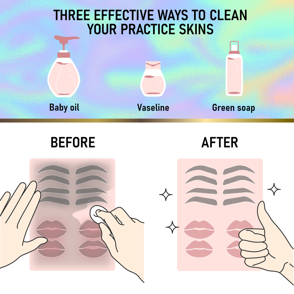 Eyebrow Microshading & Microblading Kit for Professionals and Beginners ...