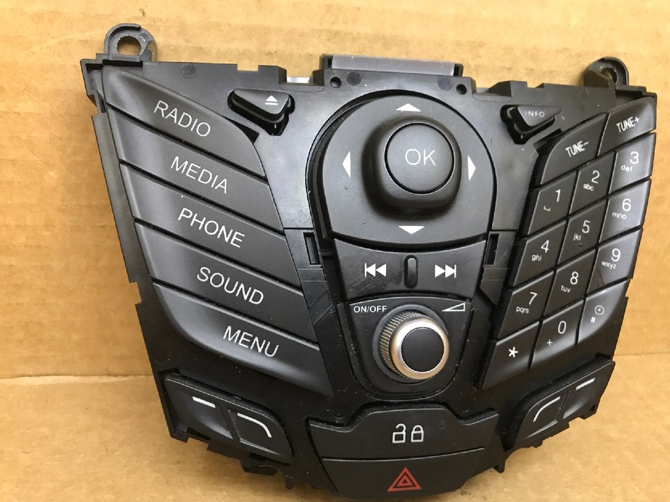 2014 Ford Fiesta Dash Radio Control Panel Buttons Controls D2BT18K811BD ...