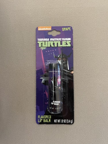 .12 Oz. Teenage Mutant Ninja Turtles “Grape” Flavored Lip Balm, New In ...