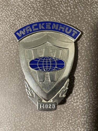 Vintage Wackenhut Security Badge marked Blackinton | eBay