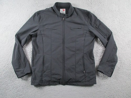 Massif Jacket Mens XL Black Softshell Tactical Utility Hiking Full Zip ...