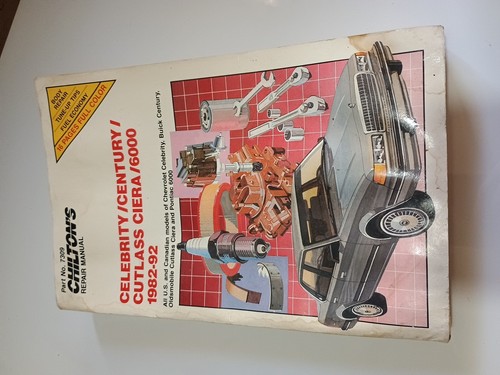 Celebrity/Century/Cutlass Ciera/6000 | Repair Manual | 1982-92 ...