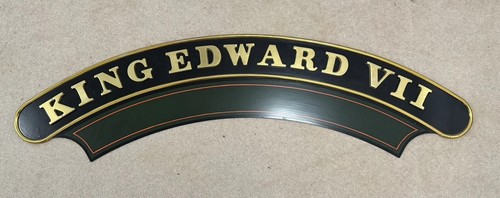 GWR King Edward VII Full Size Name Plate (Reproduction) | eBay UK