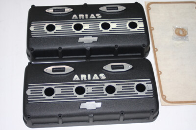RARE ORIGINAL 1990s Arias BBC Chevrolet Hemi Heads Valve Covers | NOS ...