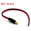 12V Male Female DC Connectors LED Strip Light power adapter wire cable ...