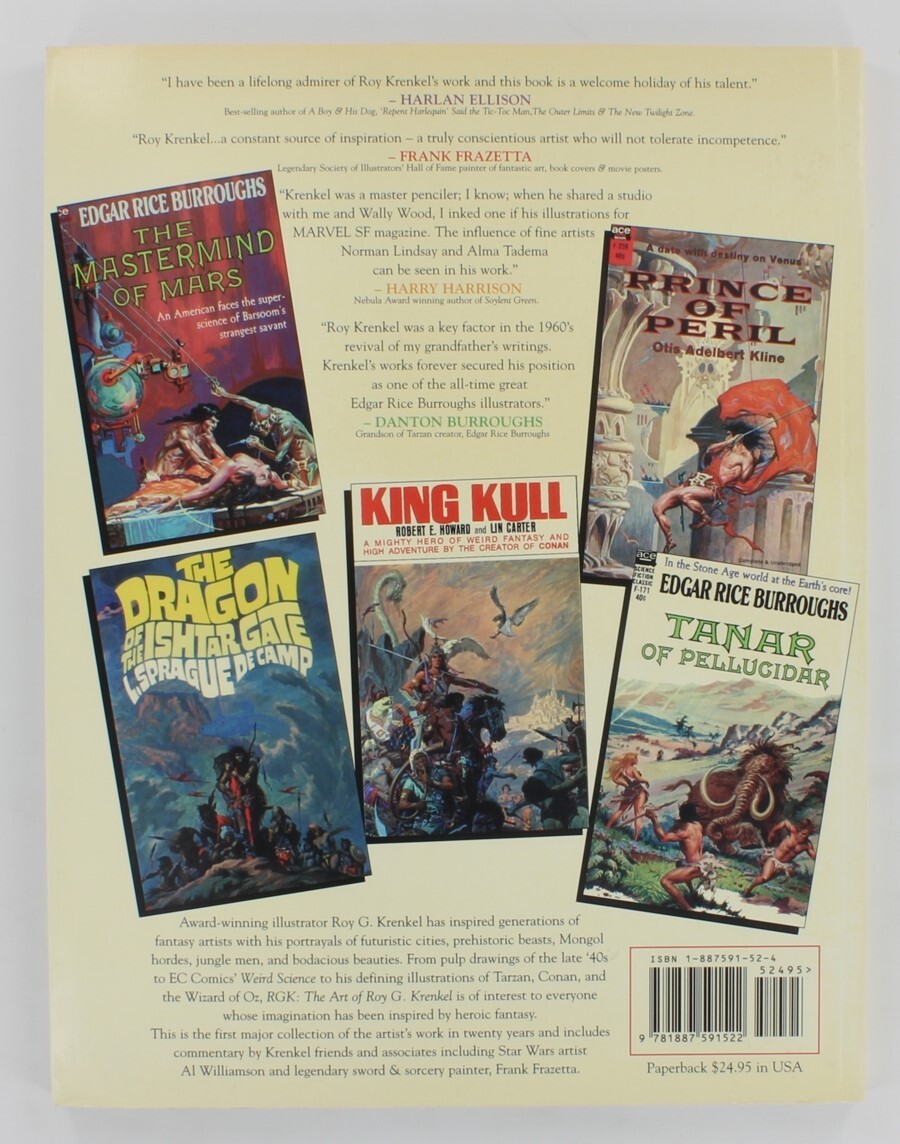 RGK: The Art Of Roy G. Krenkel 2005 VF 9.8 Frazetta 1st Ed Al ...