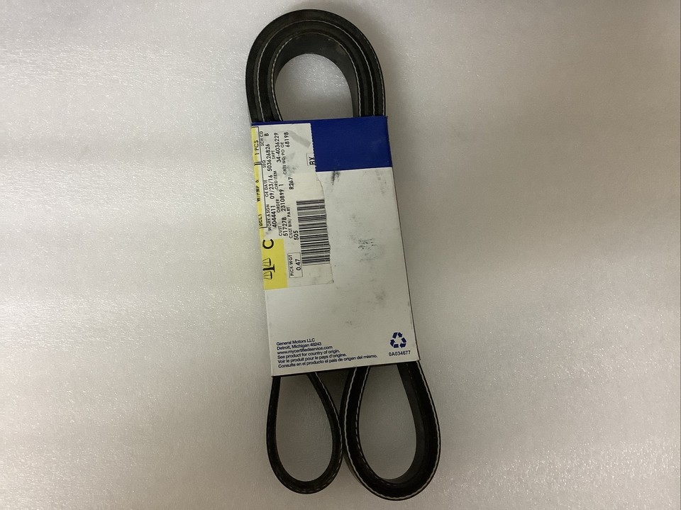 Genuine GM Serpentine Belt Water Pump Generator (2010 - 2019) | eBay