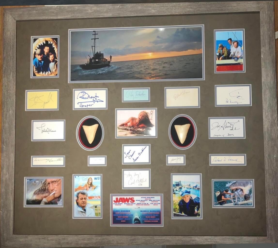 Jaws Full Cast Autograph Scheider Shaw Dreyfuss + 10 Signed JSA | eBay