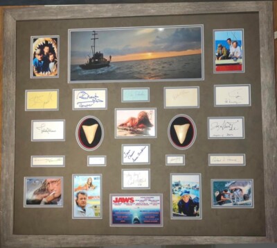 Jaws Full Cast Autograph Scheider Shaw Dreyfuss + 10 Signed JSA | eBay