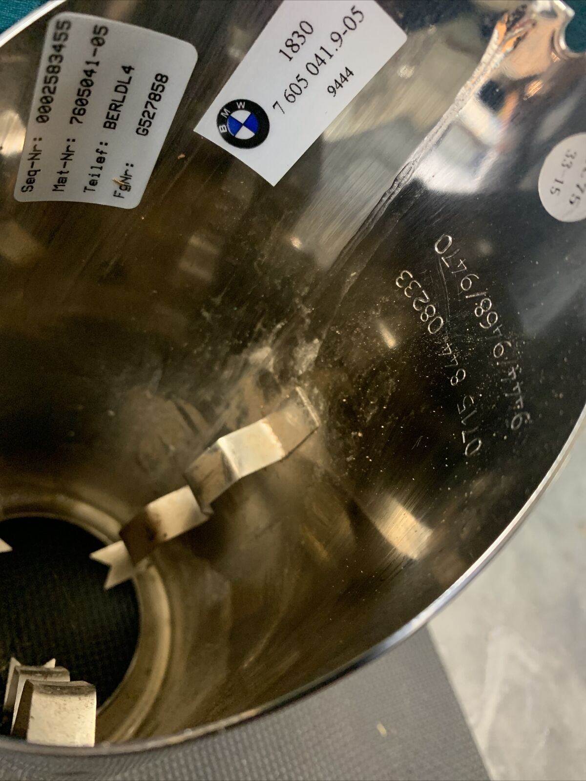 NEW OEM BMW 3 F30 EXHAUST TAIL PIPE TIP 18307605041 GENUINE | eBay