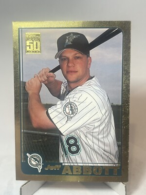 2001 Topps Gold Florida Marlins Baseball Card #413 Jeff Abbott /2001 | eBay