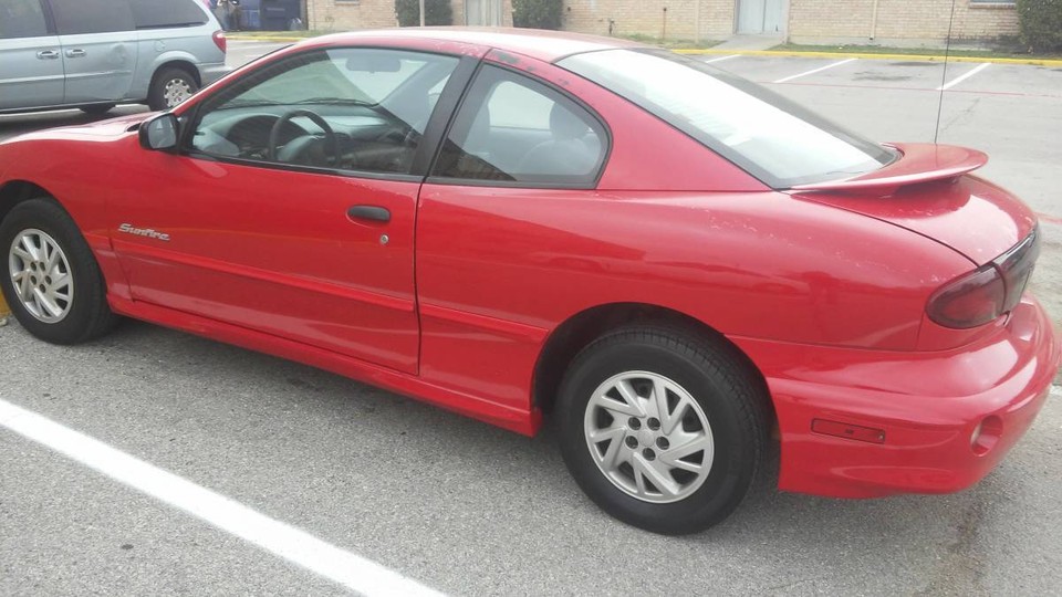 For Pontiac Sunfire 2dr Coupe 1995-2005 Unpainted Gray Primer Spoiler w ...