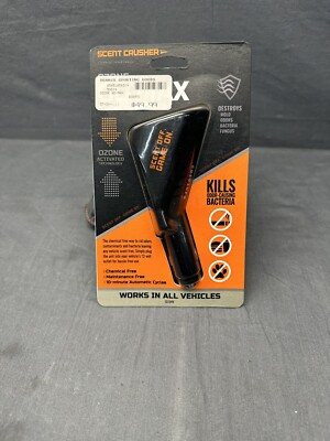 Scent Crusher OZ Go Max Vehicle Ozone Scent Eliminating Device Model ...