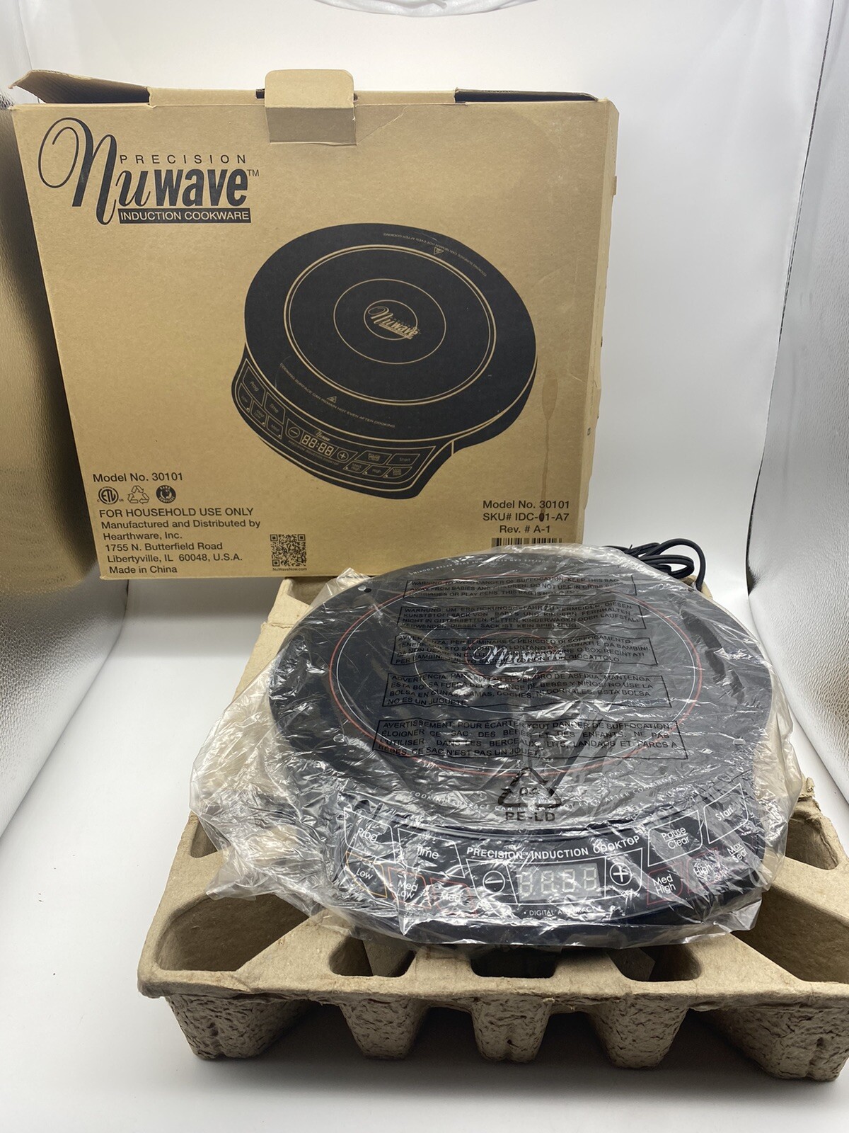NuWave 30101 12.25 in Electric Induction Cookware for sale online | eBay