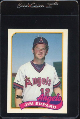 1989 TOPPS TIFFANY #42 JIM EPPARD ROOKIE RC CALIFORNIA ANGELS | eBay