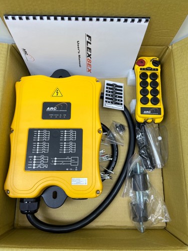 ARC FLEX 8EX Overhead Crane Hoist Radio Remote Control System with ...