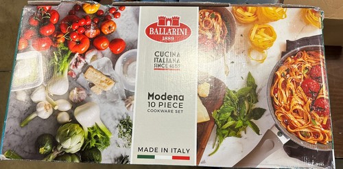BALLARINI Modena by HENCKELS Forged Aluminum 10-pc Nonstick Cookware ...