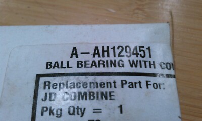AH129451 BEARING AND LOCKING COLLAR FOR JOHN DEERE COMBINE | eBay