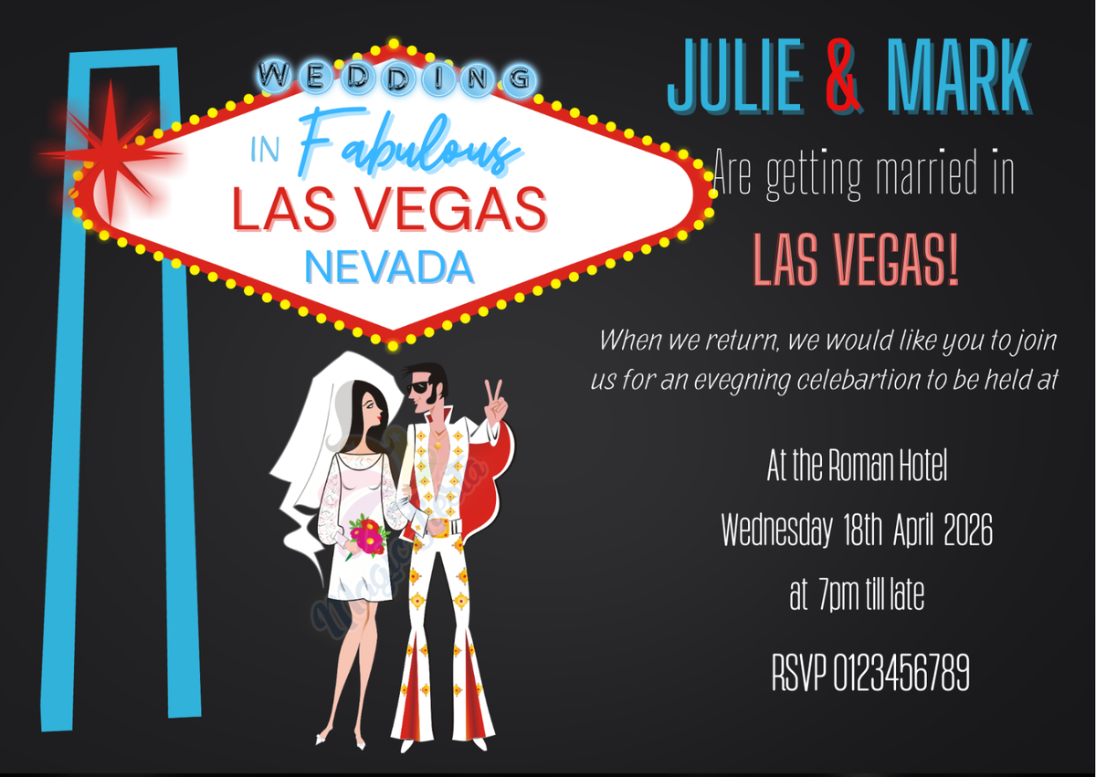 Wedding Invitation Ideas Las Vegas