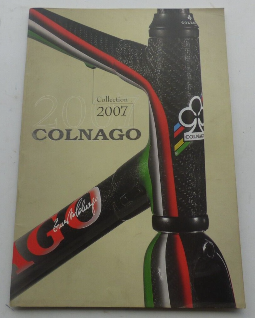 COLNAGO 2007 CATALOG - ENGLISH - VGC | eBay