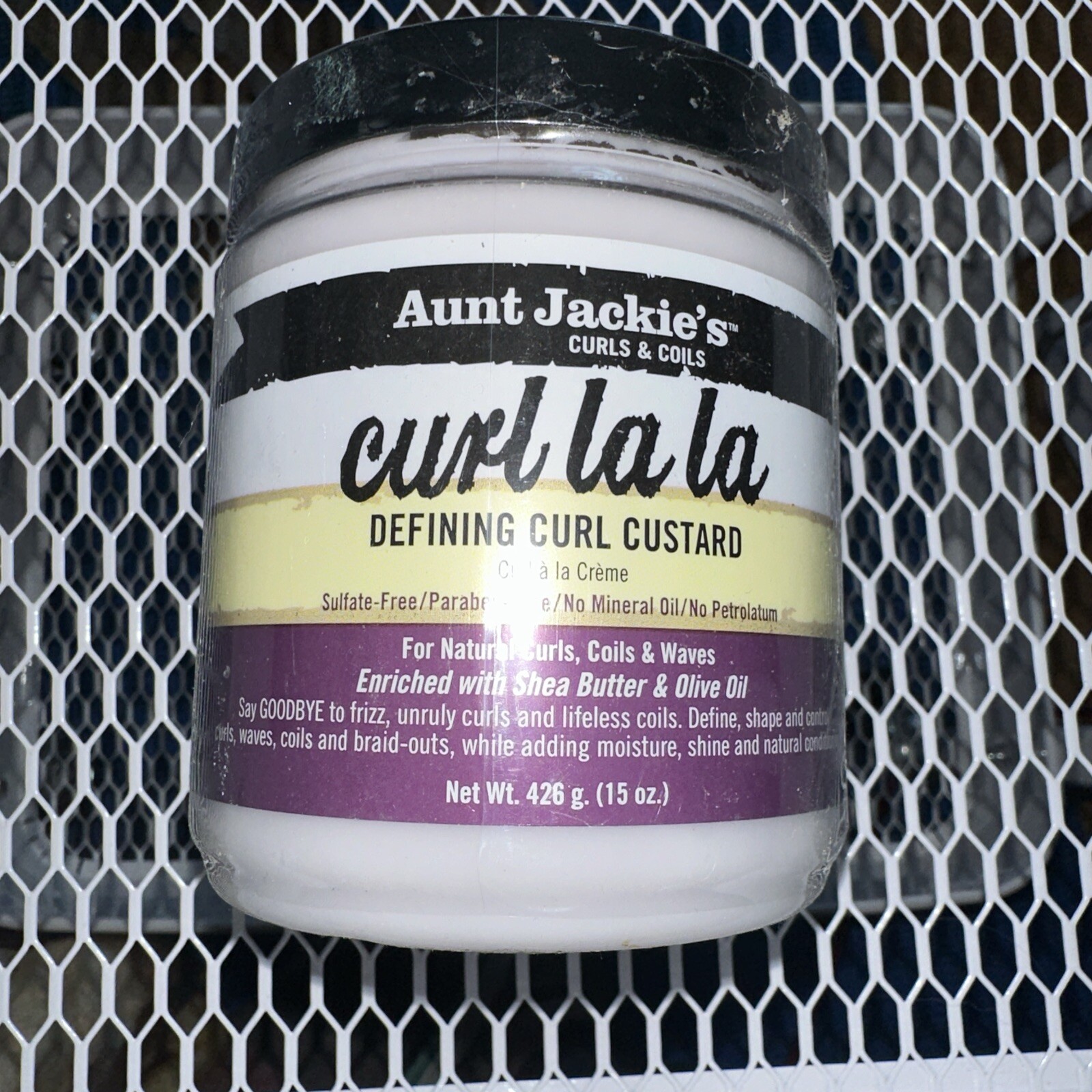 Aunt Jackies Curl La La Defining Curl Custard Cream W/ Shea Butter 15 ...