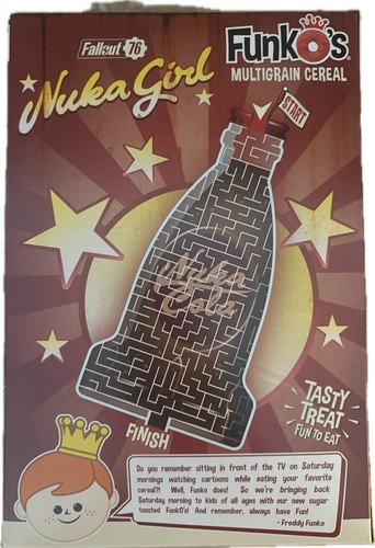 Funko Fallout Nuka Girl GameStop Exclusive Funkos Multigrain Cereal New ...