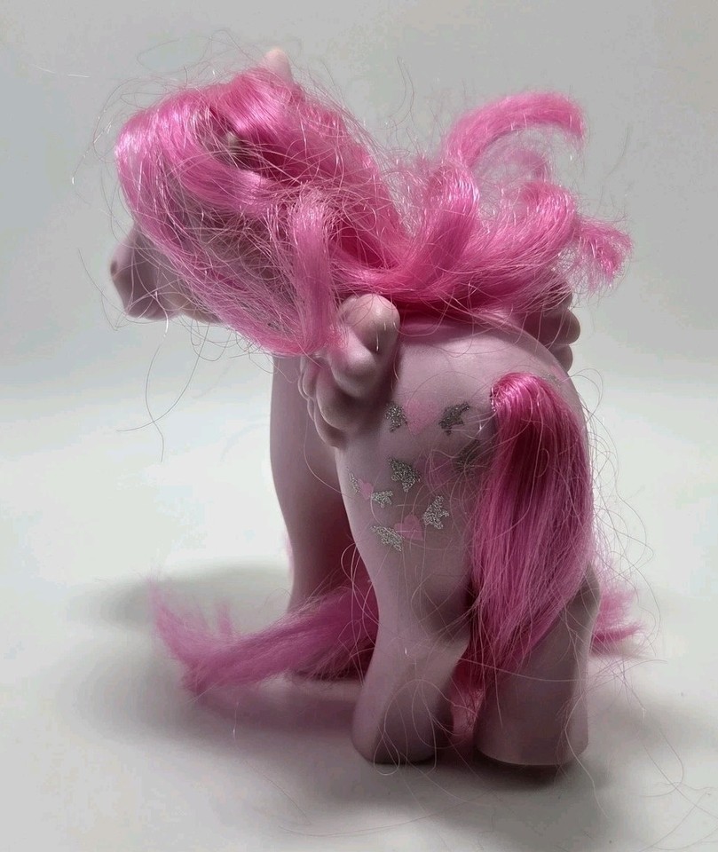 VTG Heart Throb My Little Pony MLP G1 Pegasu 1984 Hong Kong Pink Silver ...