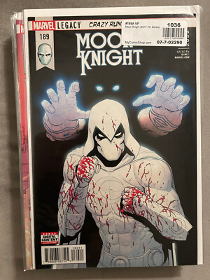 Moon Knight 189 (VF) -- Popular series by Max Bemis and Jacen Burrows ...