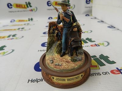 Rare John Wayne Miniature Figurine Hand Painted "Western Legend" | eBay