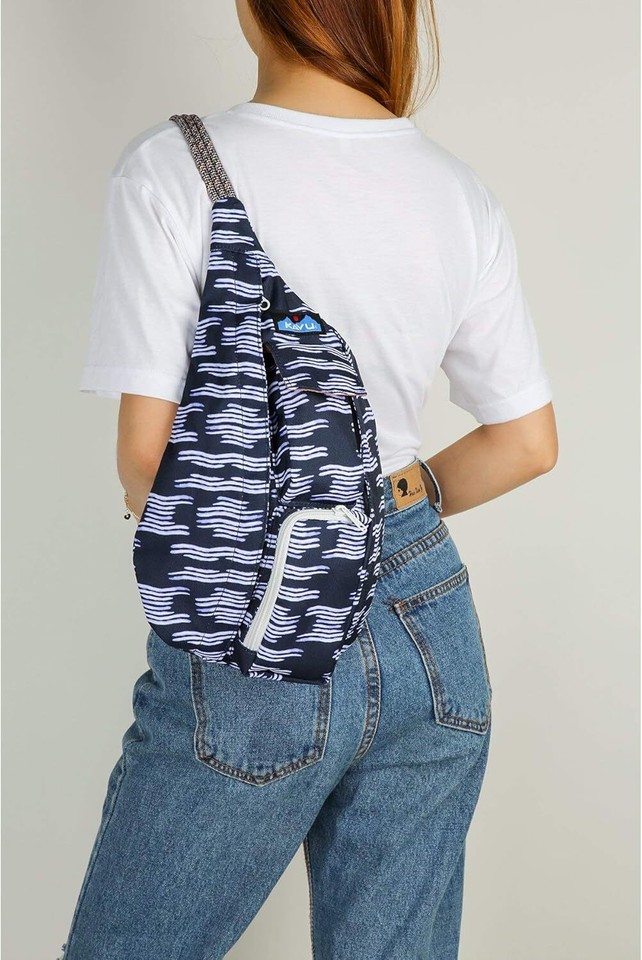 KAVU Mini Rope Sling Pack with Adjustable One Size, Evening Tide | eBay