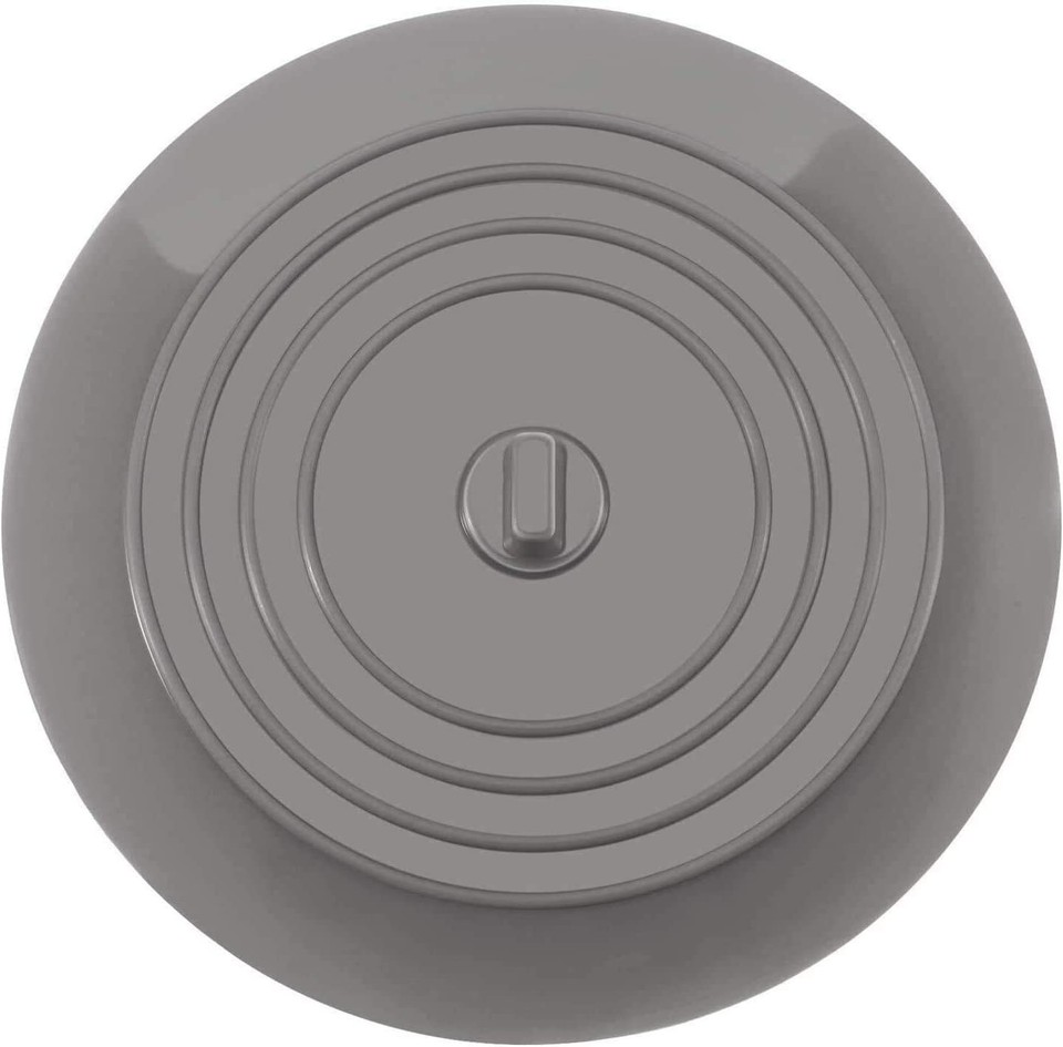 2PCS Silicone Floor Drain Plug Cover Kitchen Bath Tub Sink Rubber Water ...