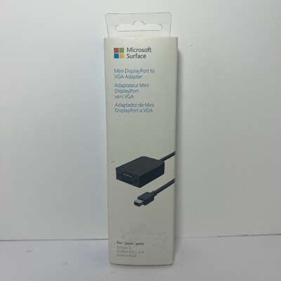 Microsoft Surface Mini DisplayPort to VGA Adapter R7X-00021 Model 1554 ...