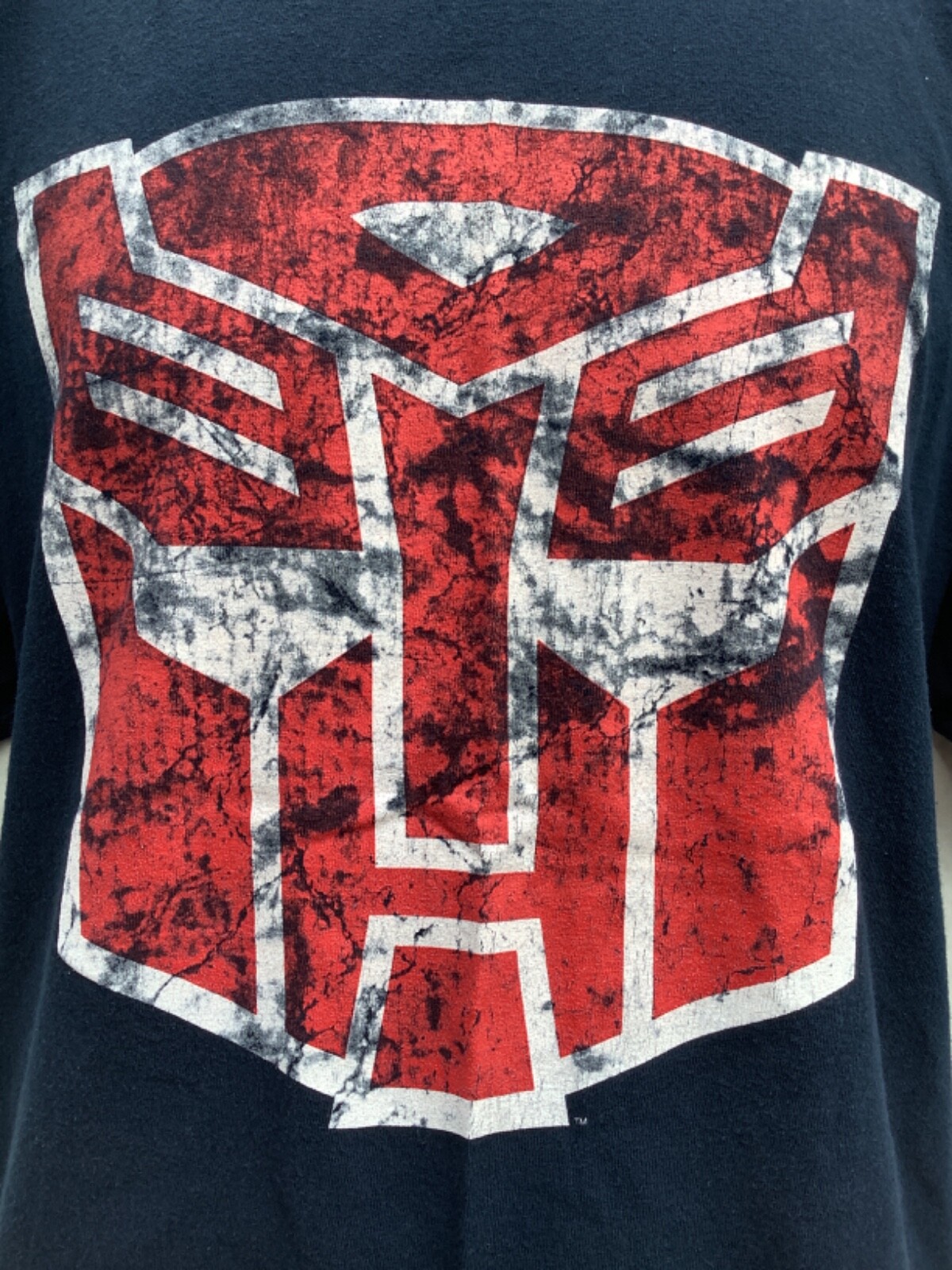 TRANSFORMERS AUTOBOTS 2009 navy blue t shirt sz XL - Gem