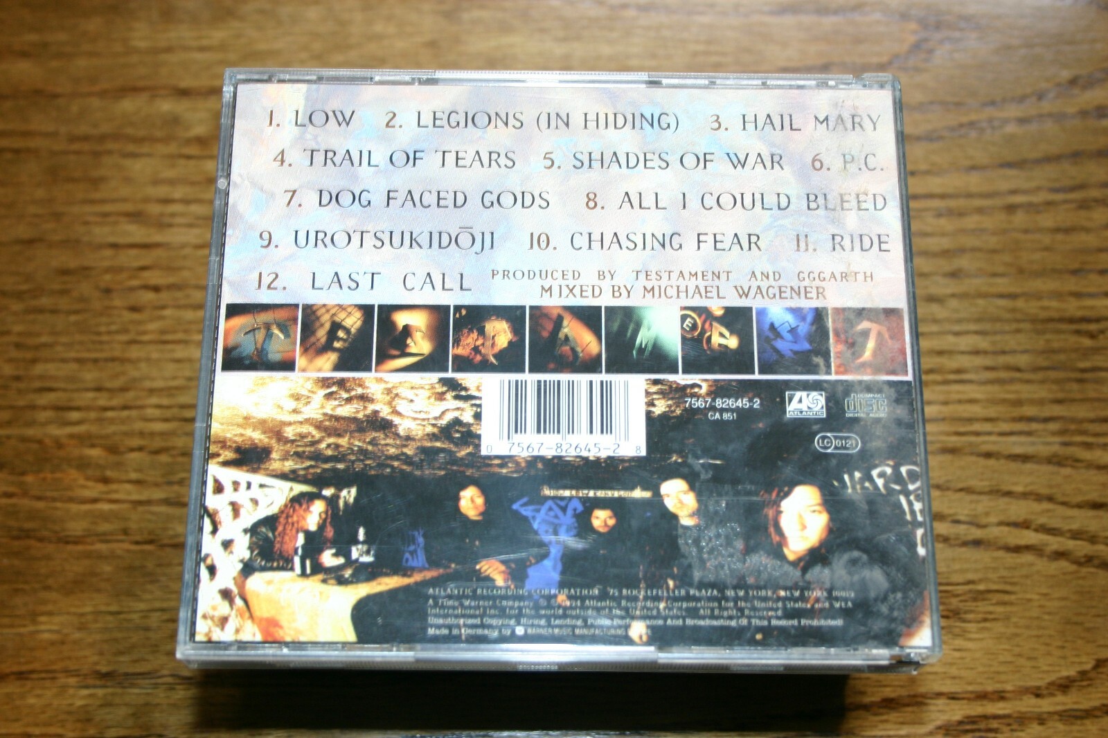 TESTAMENT-" LOW" CD 1ST PRESS 1994 | eBay