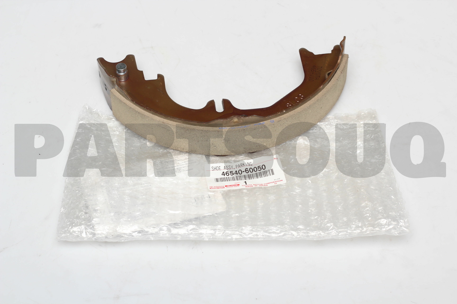 4654060050 Genuine Toyota SHOE ASSY, PARKING BRAKE, RH OR CENTER NO.1 ...