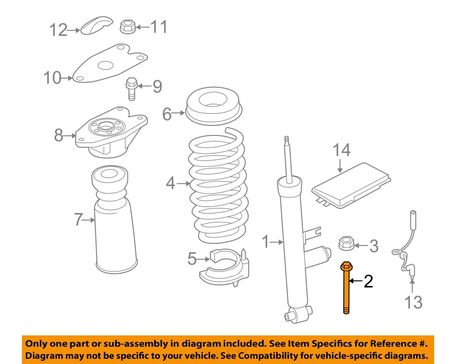 BMW 07119907372 Genuine OEM Factory Original Shock Bolt for sale online ...