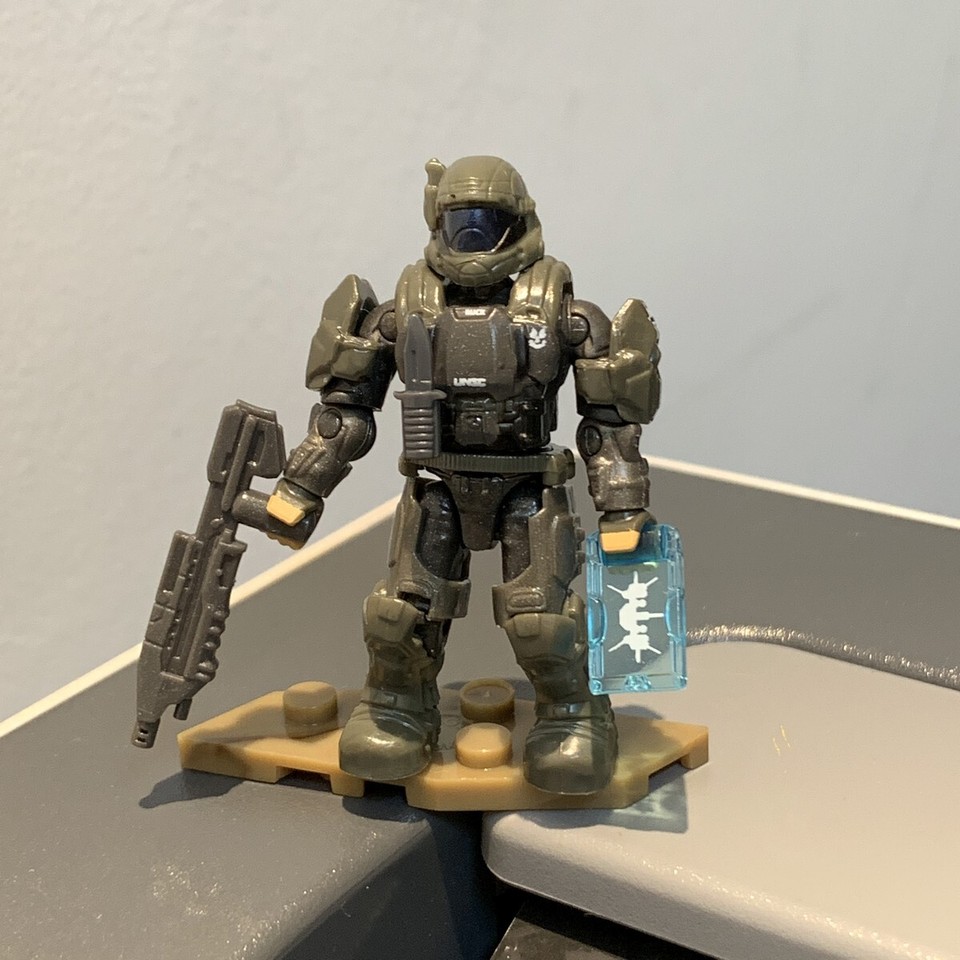 New MEGA Construx Halo Universe ODST Buck WOMBAT OVERWATCH Bloks Figure ...