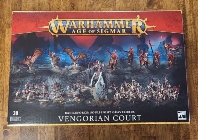 Games Workshop Warhammer Battleforce Soulblight Gravelords Vengorian ...