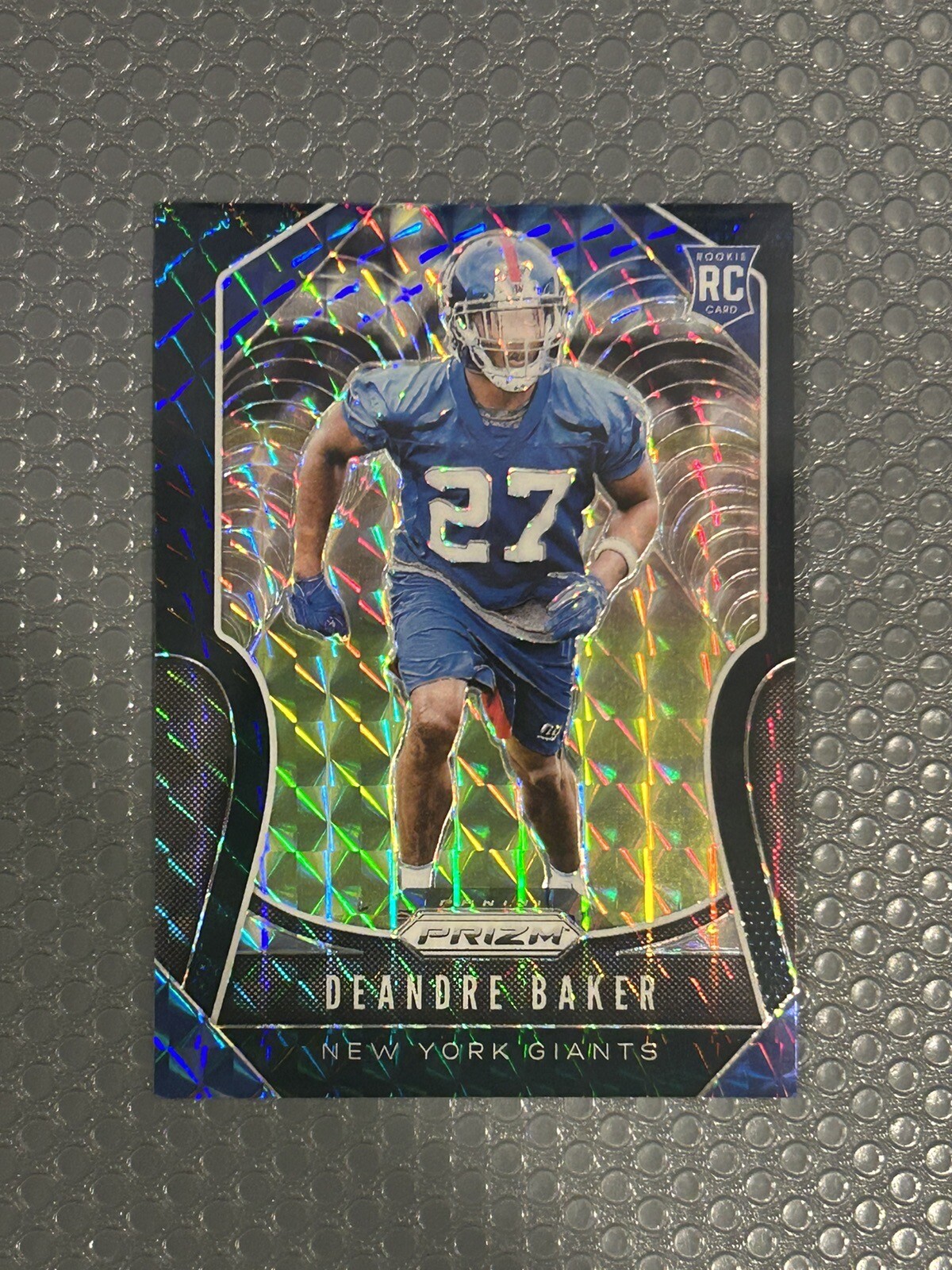 2019 Prizm BLACK Finite Deandre Baker 1/1 Rookie RC True Black 1 OF 1 ...