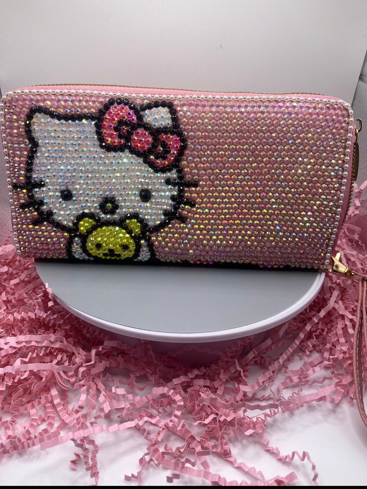 Hello Kitty Bling Wallet | Bedazzled | Clutch Wallet | US Seller ...