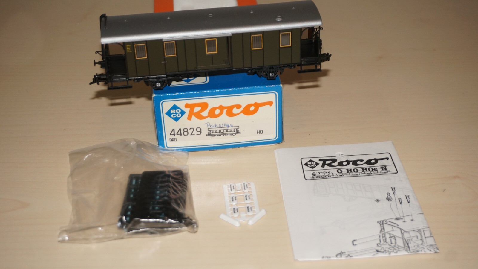 Roco 44829 Baggage Bavarian Local Train Car The DRG H0 Boxed for sale ...
