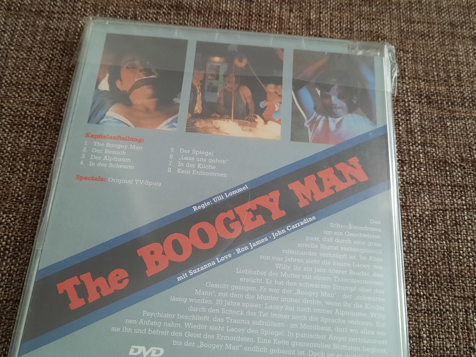 THE BOOGEY MAN 1980 deutsche Uncut DVD CMV Laservision Retro Edition ...