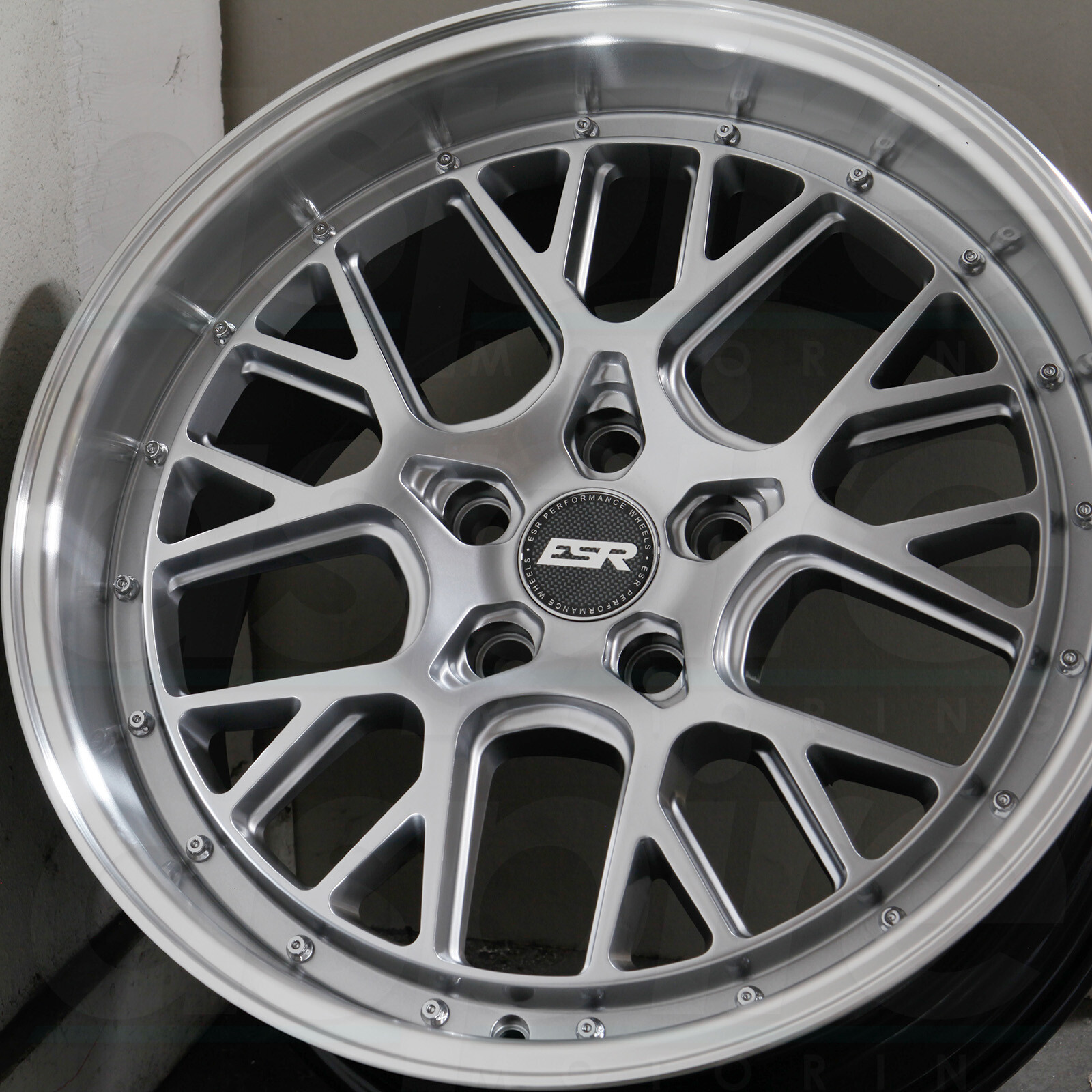 One 18x9.5 ESR CS11 5x114.3 35 Hyper Silver Wheel Rim 73.1 | eBay
