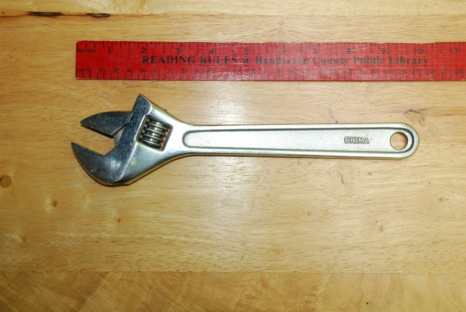 Pittsburgh Adjustable Wrench/ Drop Forged Carbon Steel/ 250 MM | eBay