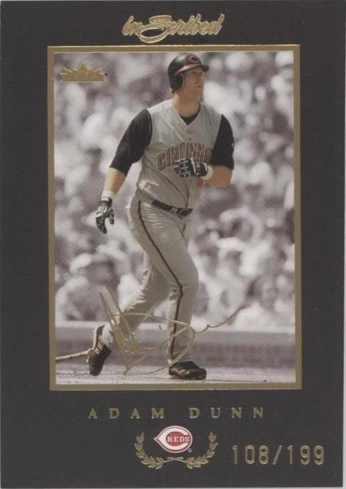 2004 Fleer inScribed - Adam Dunn #22 Gold /199 for sale online | eBay