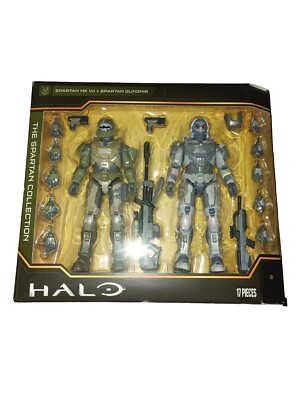 Halo The Spartan Collection Spartan MK VII & Spartan Gungnir 2 pack NEW ...